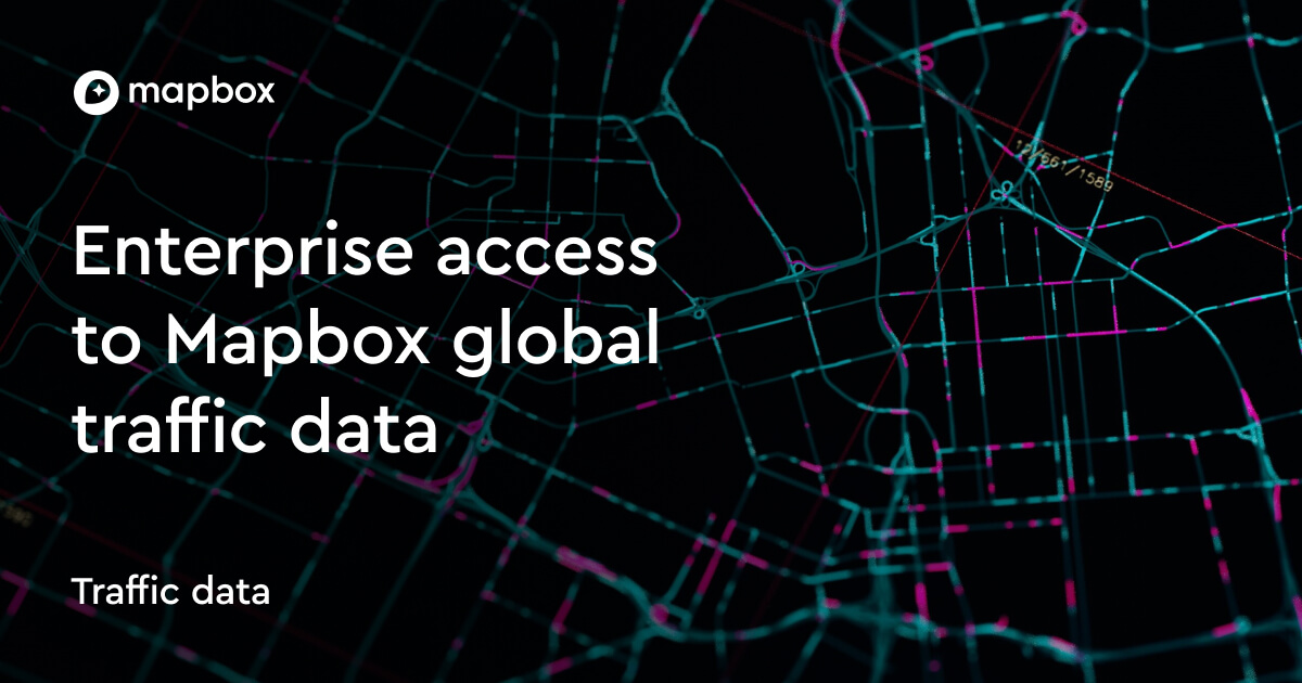 Traffic Data | Mapbox